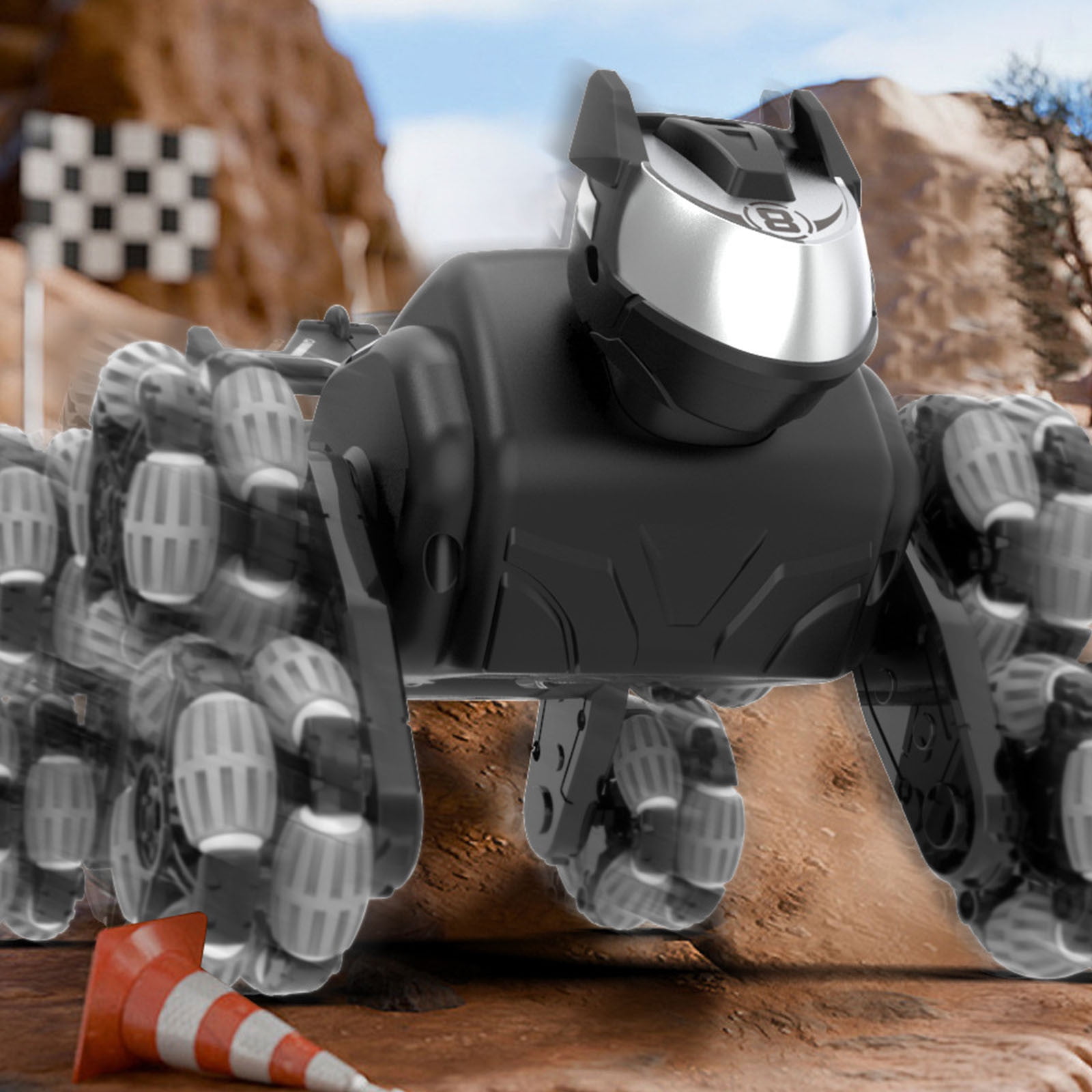 NIZELUK Gesture-Controlled Remote Control Car Interactive Parent-Child ...