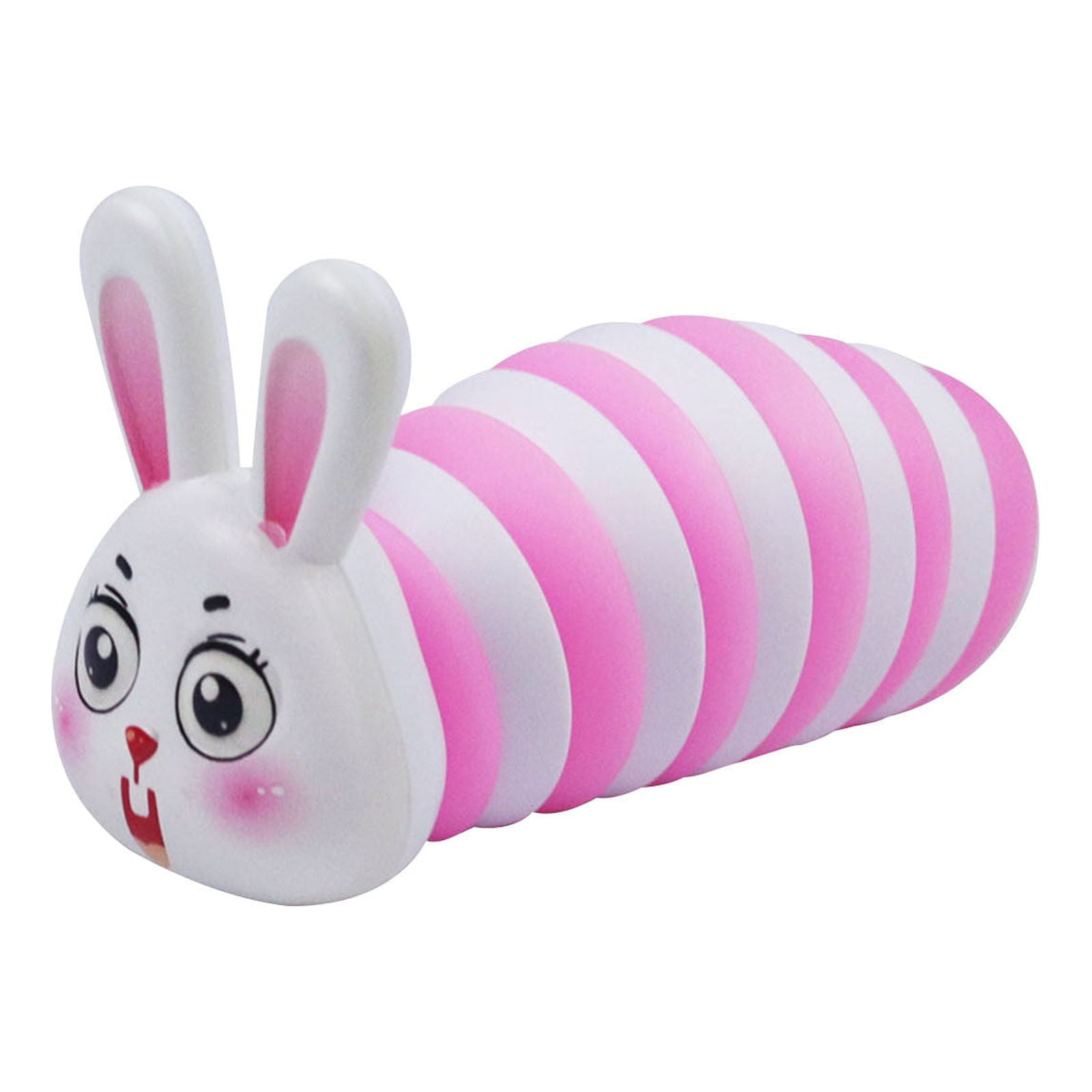 NIZELUK Glow Decompression Rocking Toy Luminous Color Slug Parent-Child ...