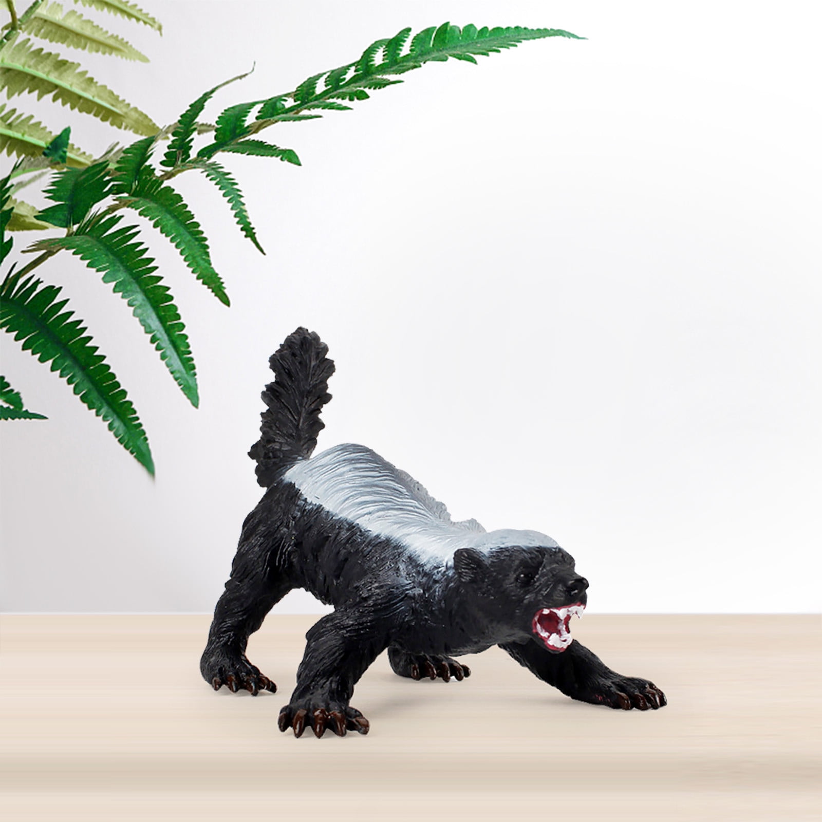 NIZELUK Honey Badger Animal Figurine Toys Home Decor and Preschool ...
