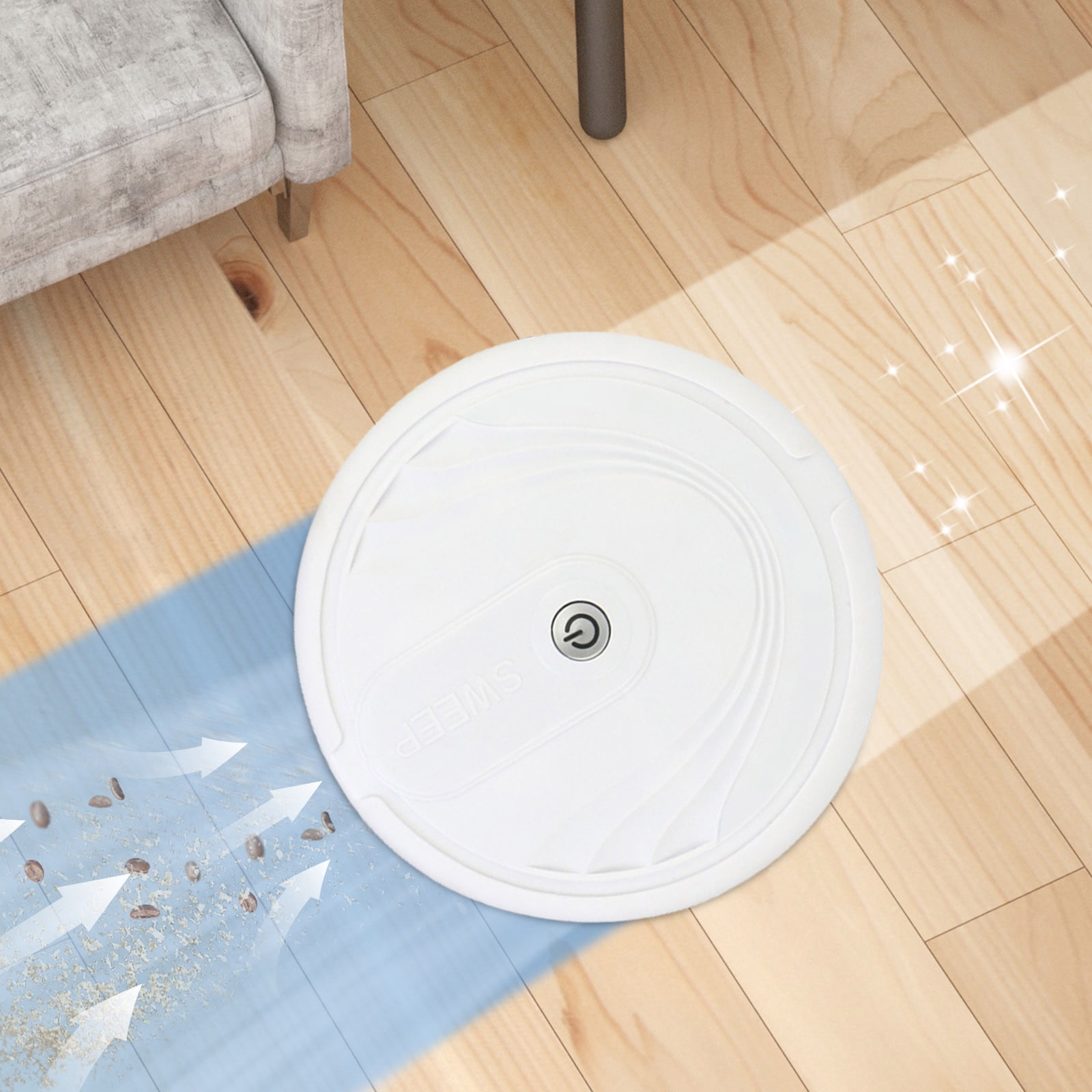 NIZELUK Intelligent Sweeping Robot, Mini Rechargeable Home Cleaning ...