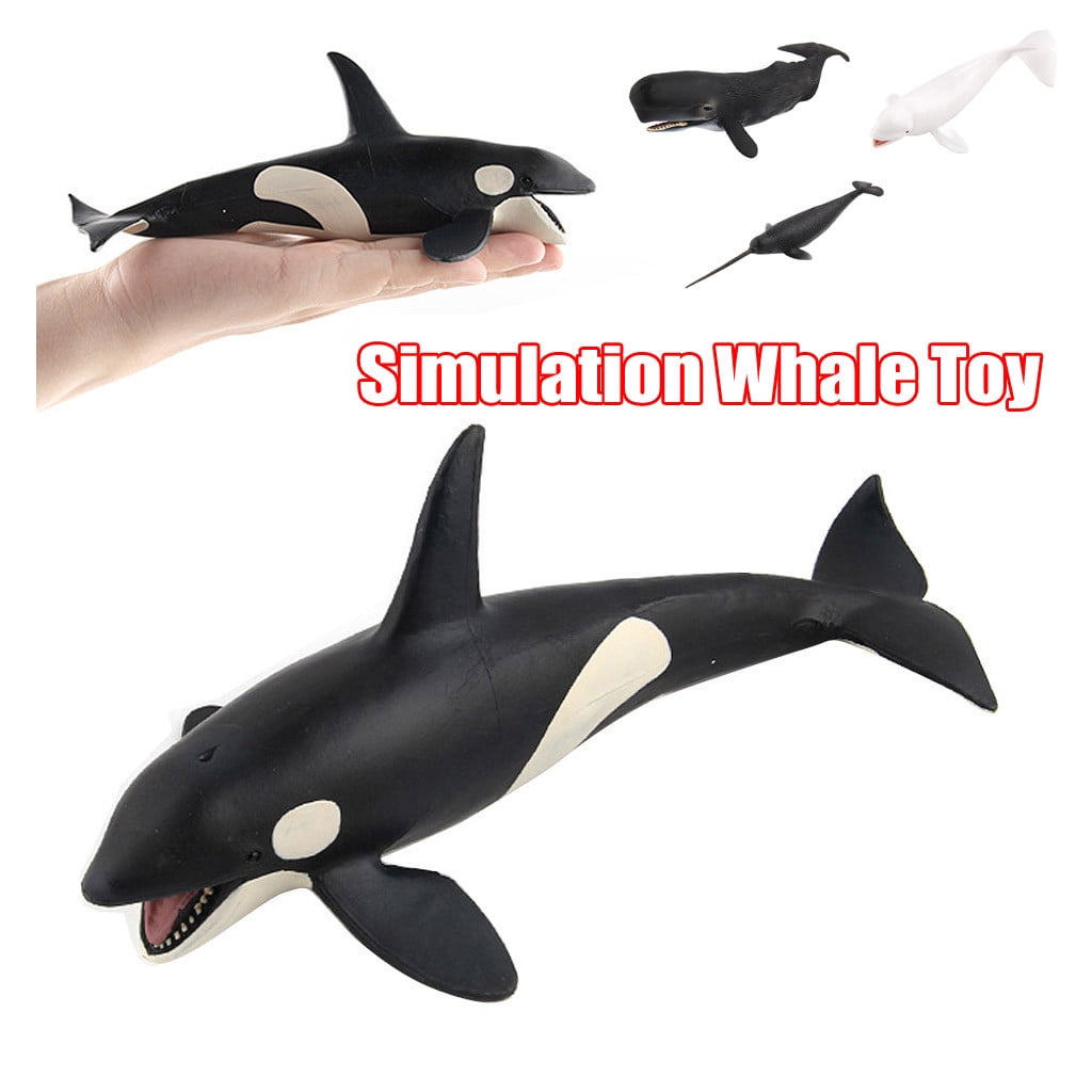 NIZELUK Lifelike Whale Shaped Toy, Realistic Motion Simulation Model ...