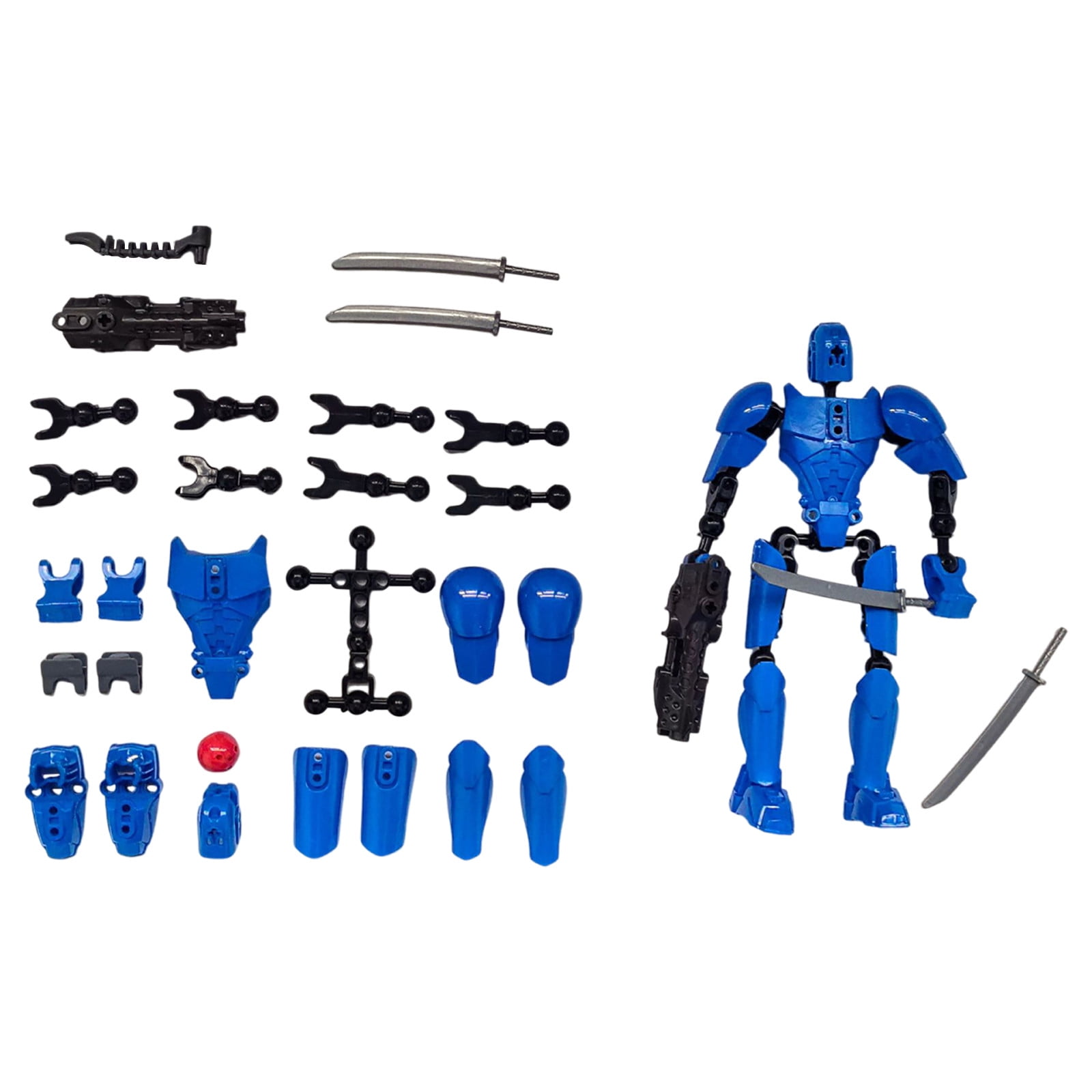 NIZELUK Movable DIY Assembling Dummy Model with 100 Joints Articulated ...