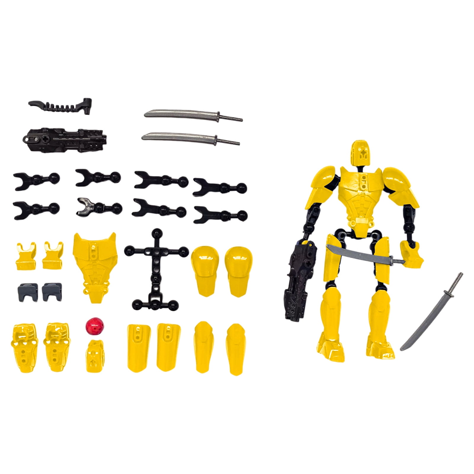 NIZELUK Movable DIY Assembling Dummy Model with 100 Joints Articulated ...