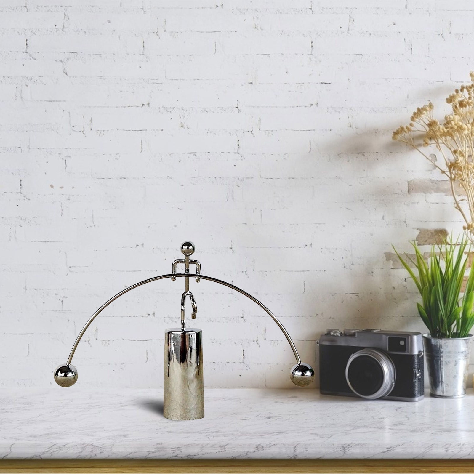 NIZELUK Newton’s Cradle Steel Balance Toy Fun Physics Science ...