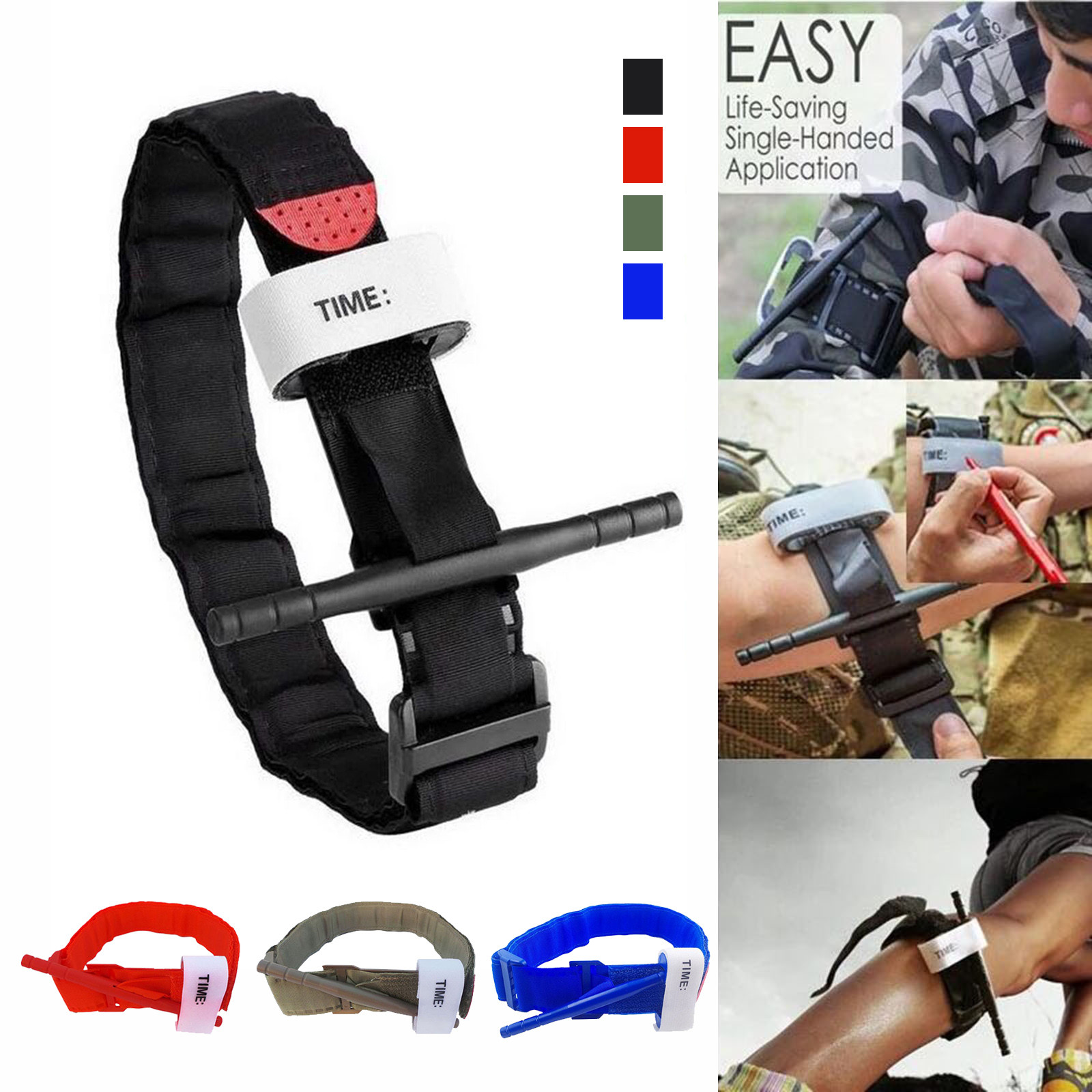 NIZELUK One-Handed Spinning Tourniquet Arterial Emergency Bandage ...