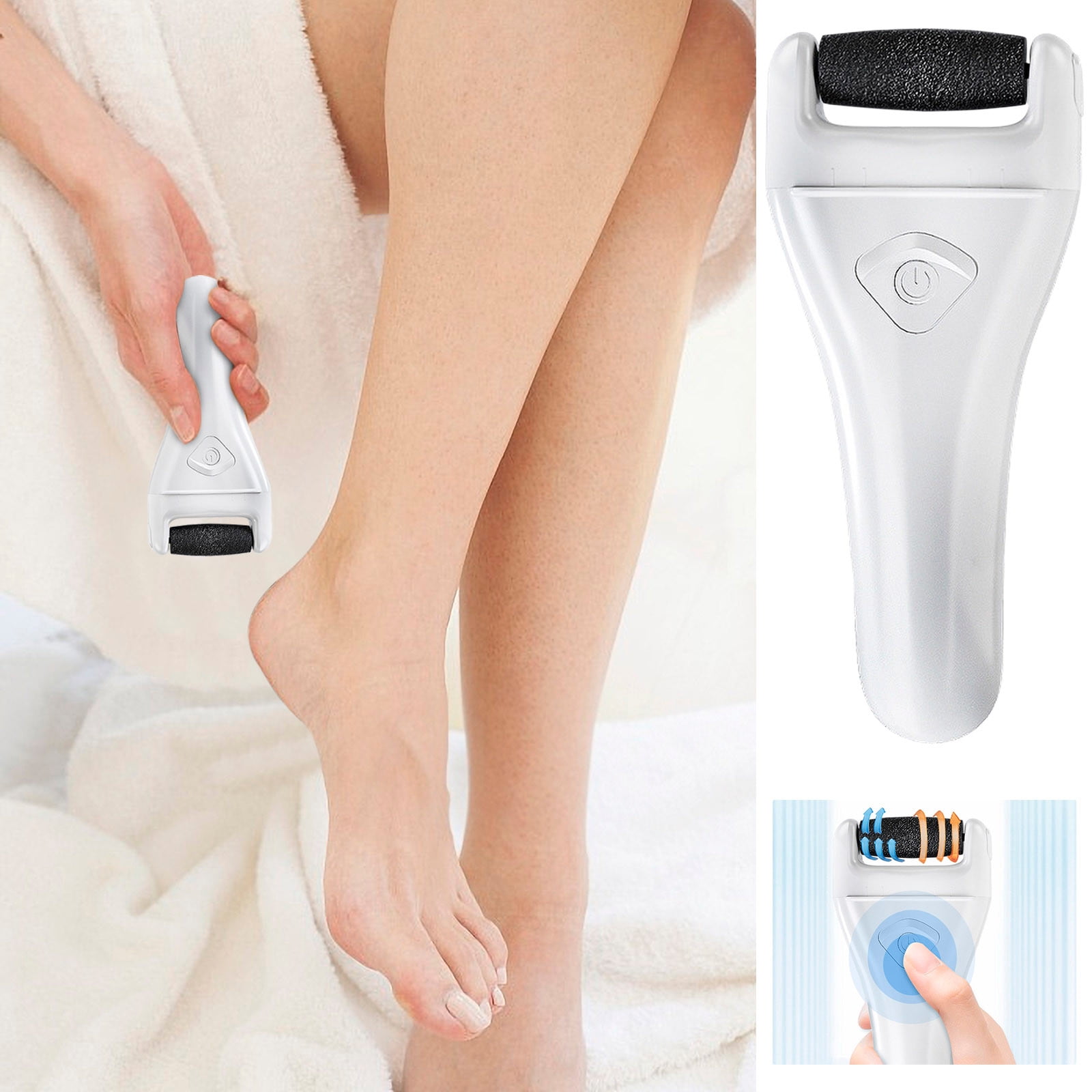 NIZELUK Rechargeable Foot Callus Remover Kit, Pedicure Tool for Feet ...