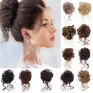 UYUH Women's Short Curly Hair Mixed with Golden Headband Suitable for ...
