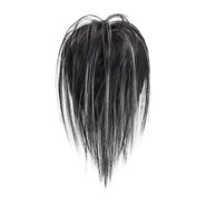 Real Hair Mini Top Core Patch Real Hair Woman Hair Hair Wig Patch ...