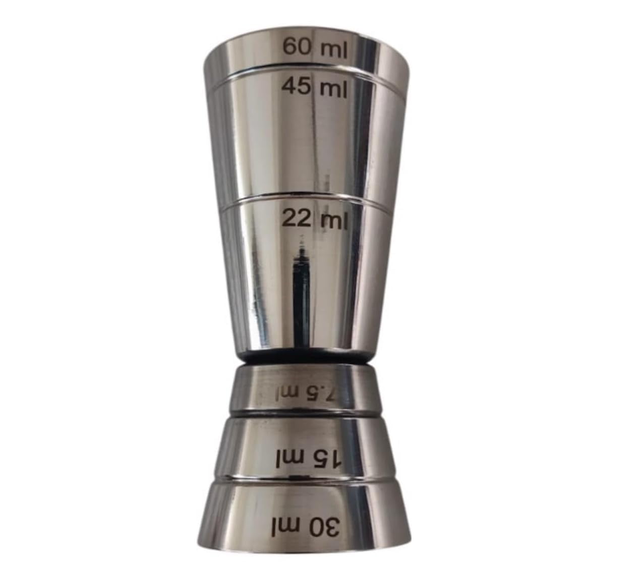 NJ 304 SS Double Sided Peg Measurer Stainless Steel Jigger I MultiLevel ...