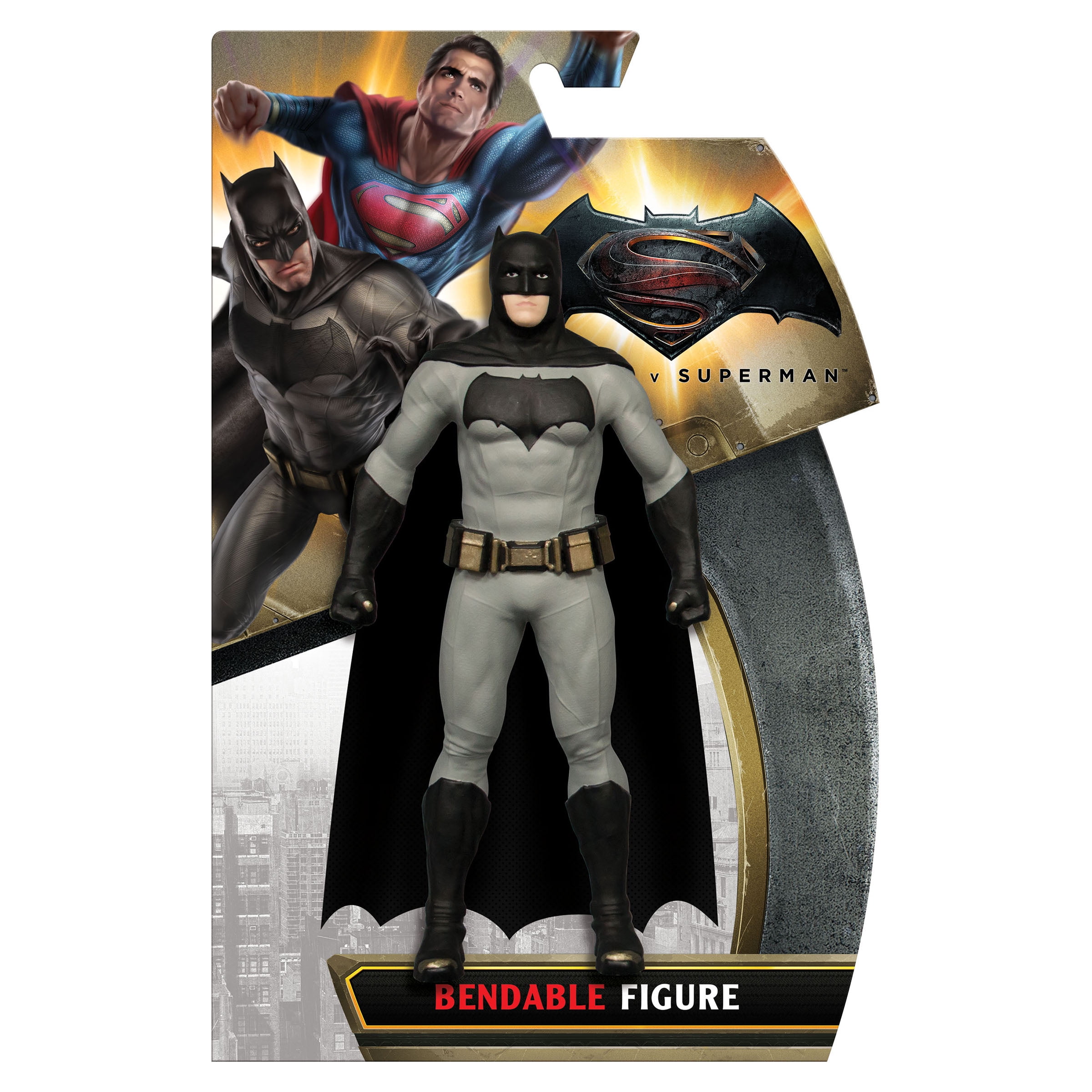 NJ Croce DC Comics Batman vs. Superman - Batman Bendable Figure ...