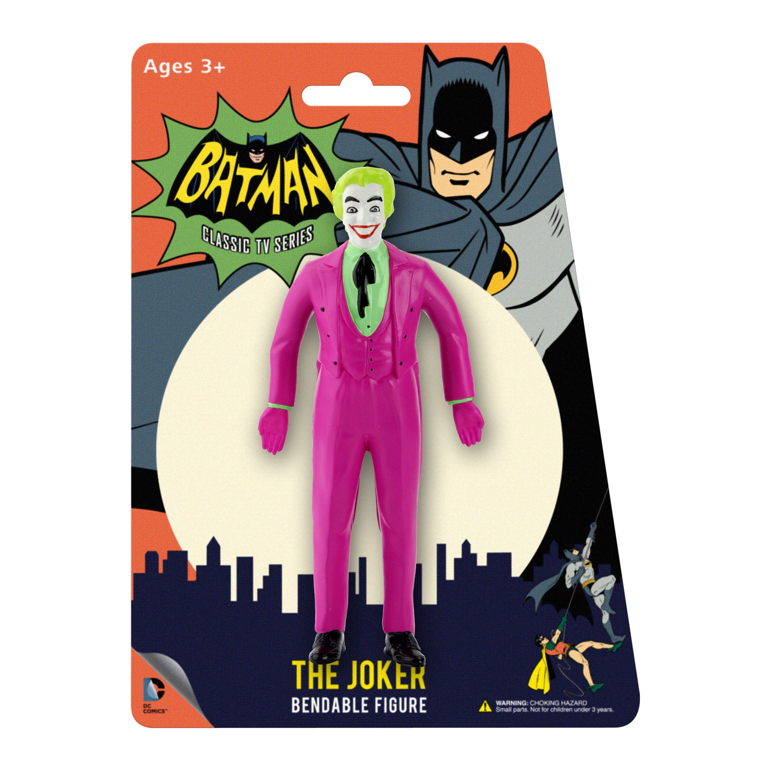 NJ Croce DC Comics The Joker 1966 Bendable Figure - Walmart.com