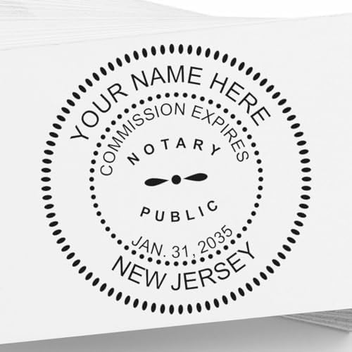 NJ Notary - Portable and State Board Compliant New Jersey Notary Public ...