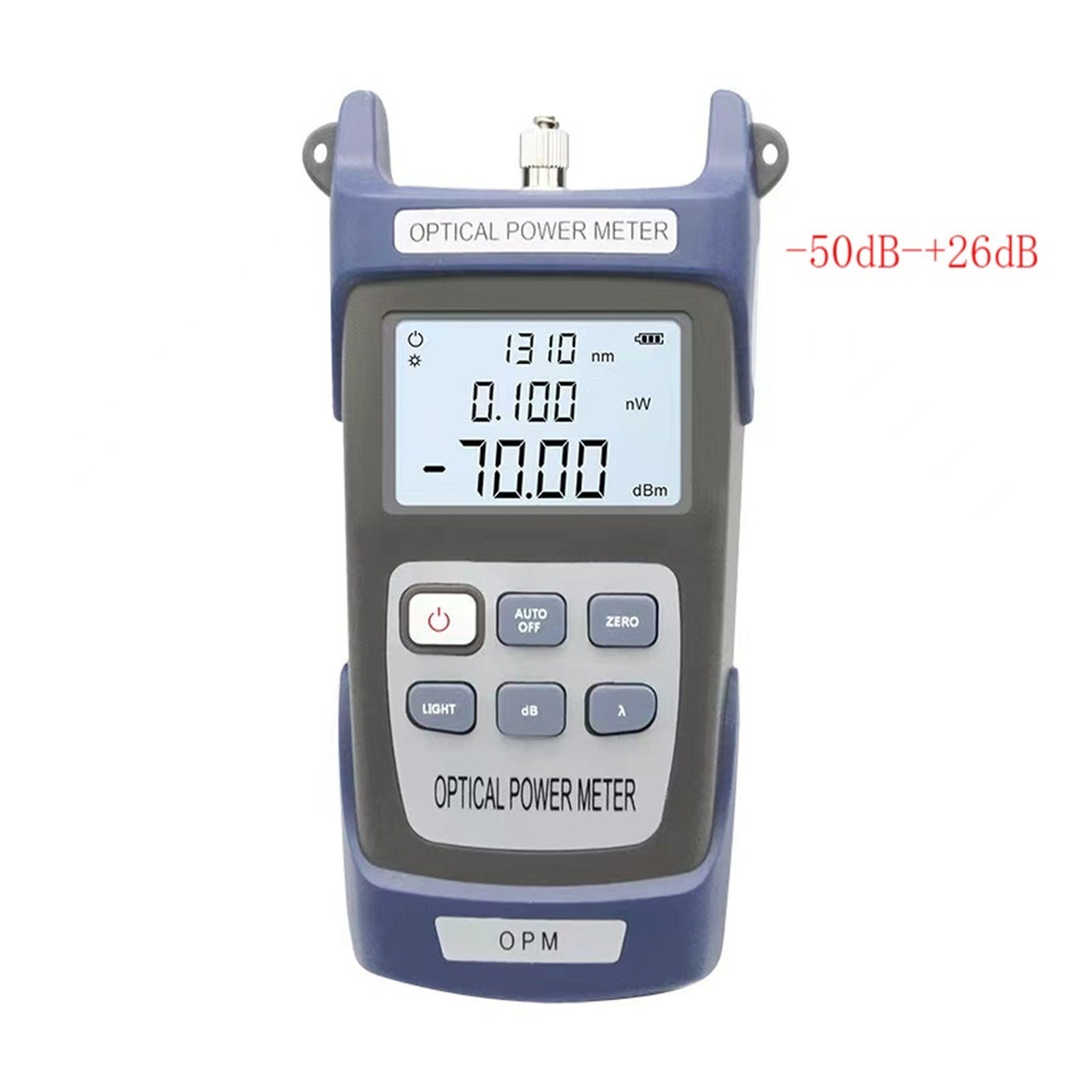 NJ233 High Precision Optical Power Meter FTTH Fiber Optic Construction ...