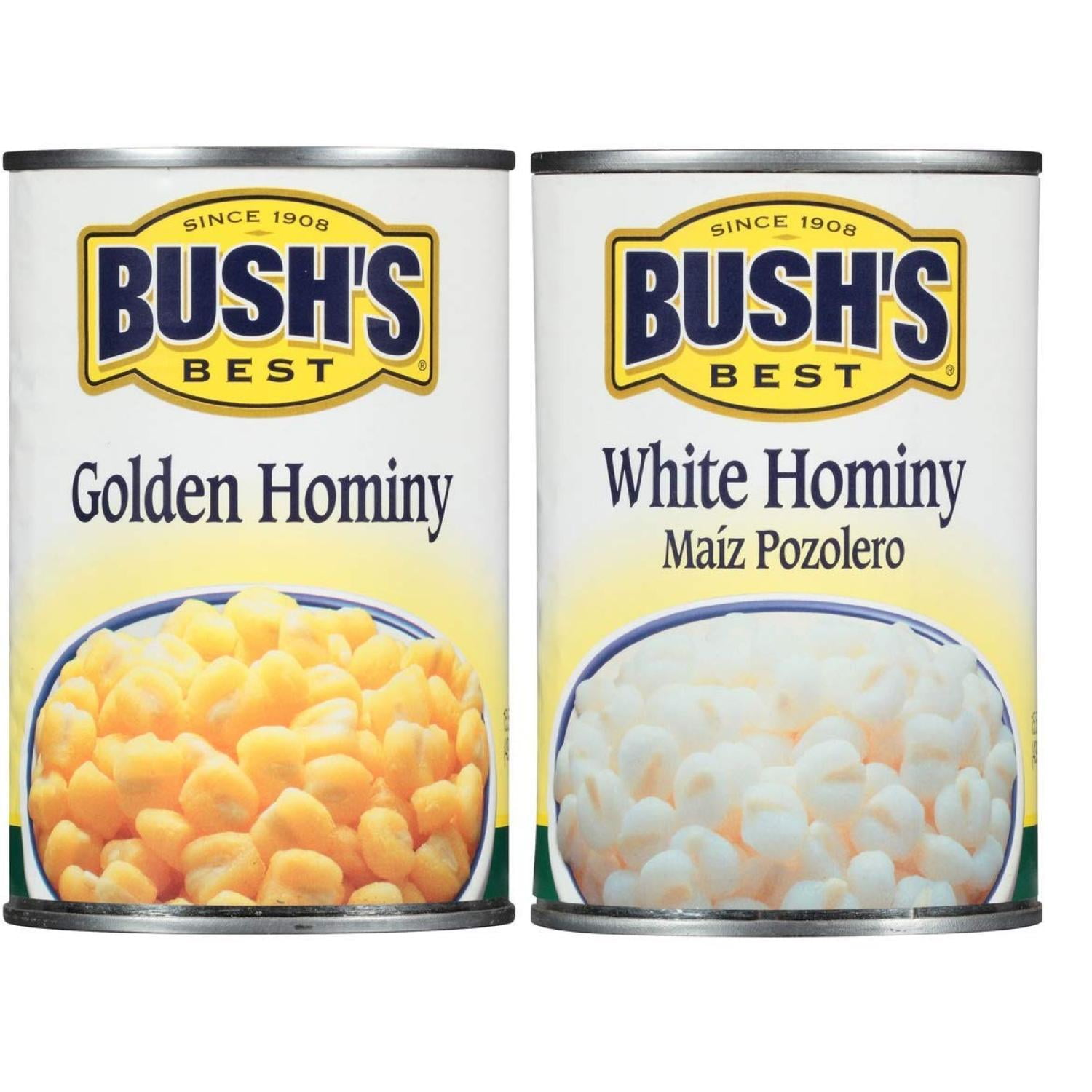 NJHF Baked Beans Variety Pack, 3 Golden Hominy Beans, 3 White Hominy ...