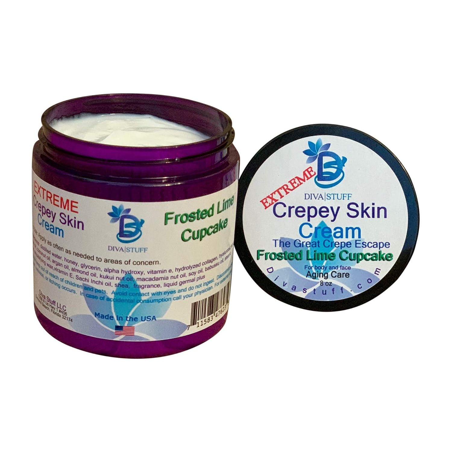 NJHF Extreme Crepey Skin Body & Face Cream With Hyaluronic Acid, Alpha ...