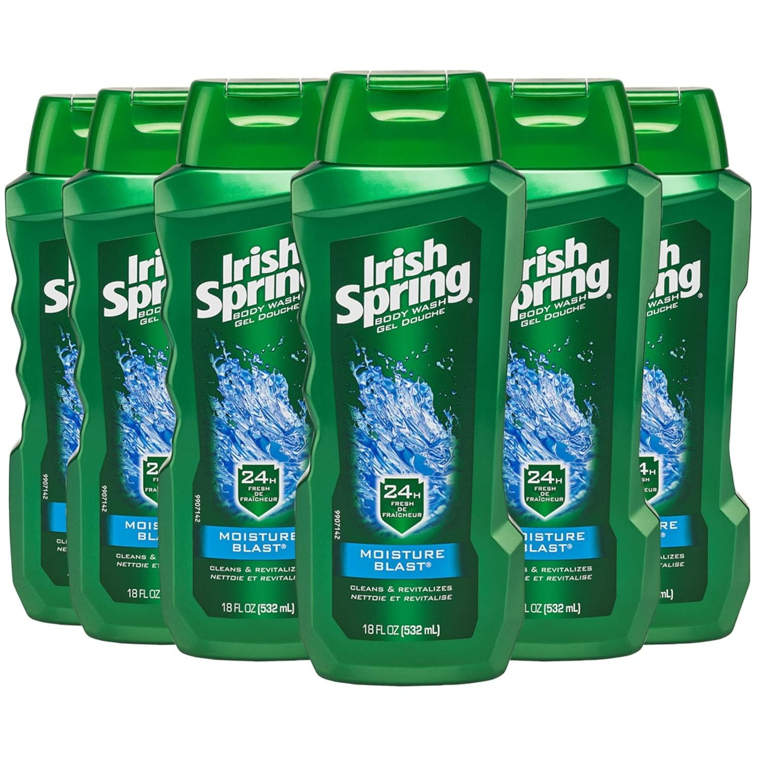 NJHF Moisture Blast Moisturizing Body Wash - 18 Fluid Ounce (Pack of 6 ...