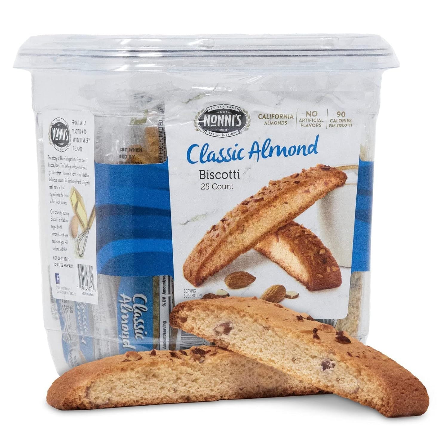 NJHF Originali Biscotti Italian Cookies - Biscotti Individually Wrapped ...