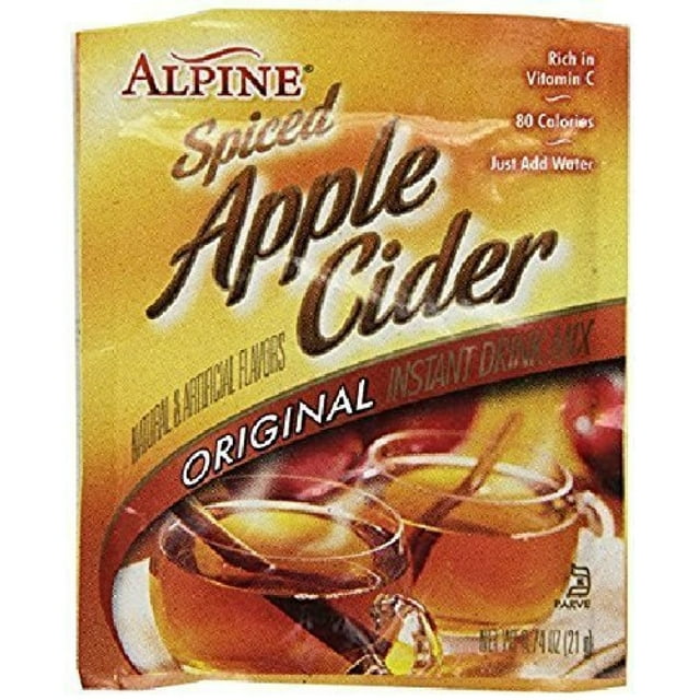 NJHF Spiced Apple Cider Drink Mix, Original, 0.74 oz (180 count ...