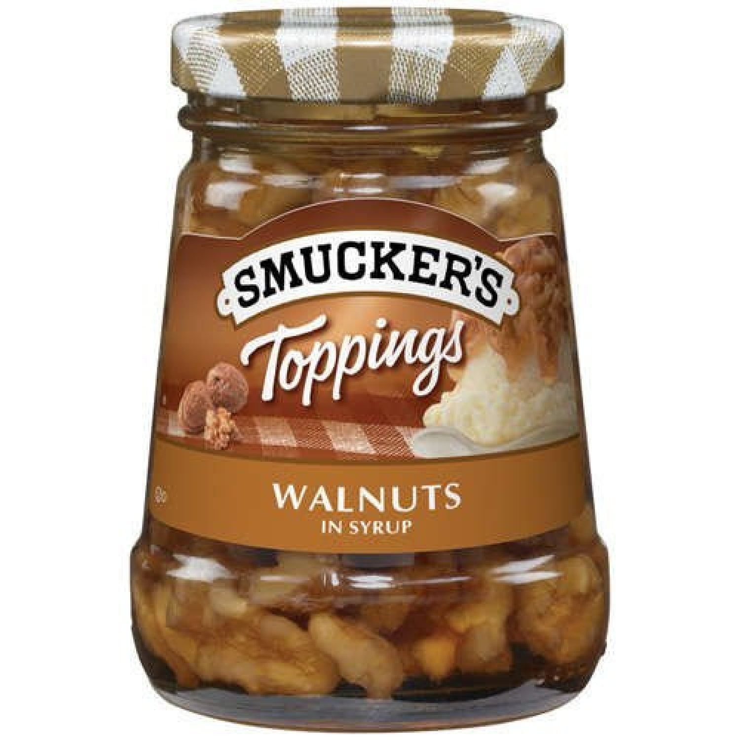 NJHF Walnuts In Syrup Topping 5Oz Jar - Walmart.com