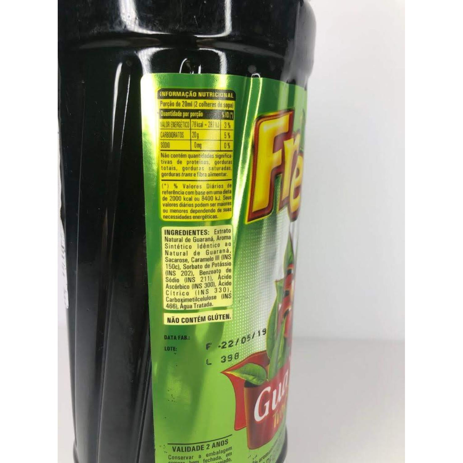 NJHF Xarope de Guarana 1L | Brazilian Guarana Syrup 33.8 Fl.Oz ...