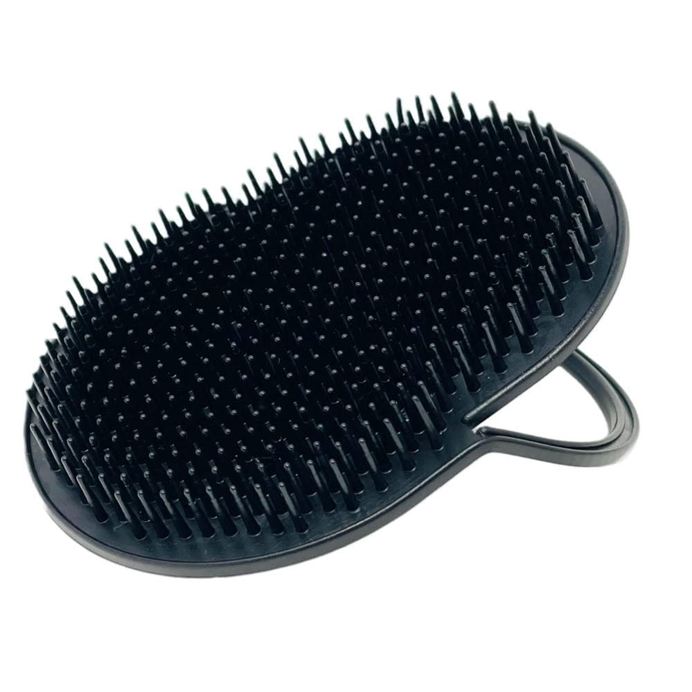 NJLLJN American Comb's Palm Pocket Shampoo Brush - Made in USA with ...