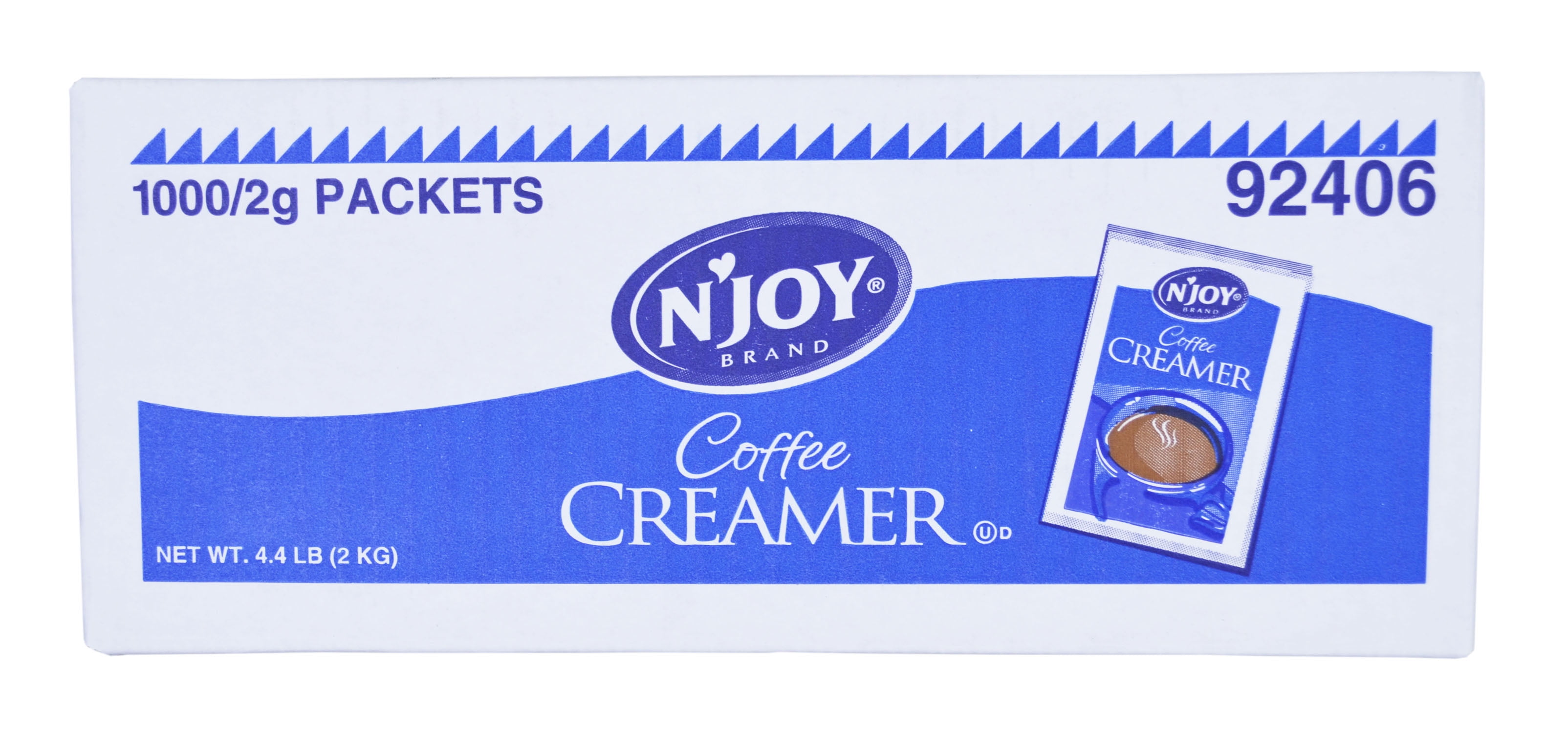 NJoy Non Dairy Creamer - 2g packet, 1000 packets per case - Walmart.com