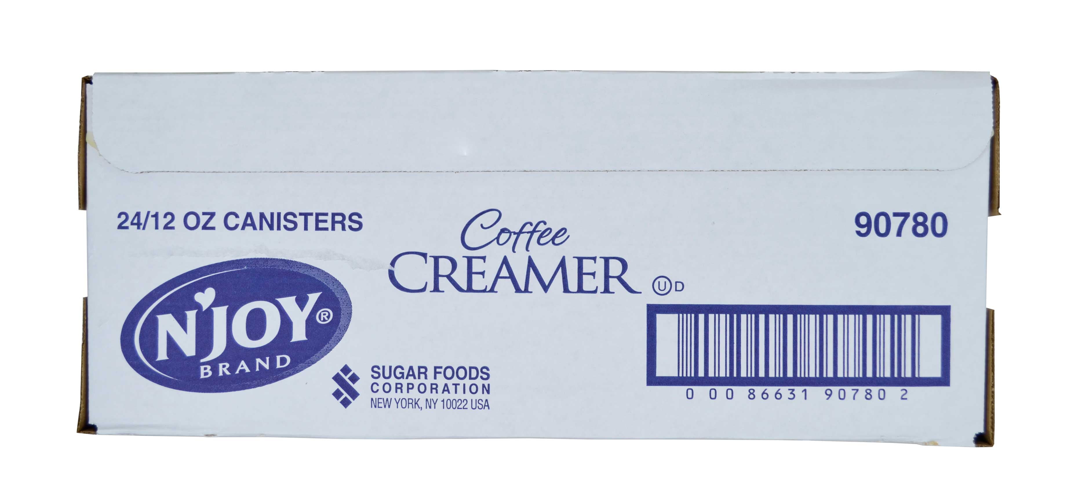 NJoy Non Dairy Powder Creamer - 12 oz. can, 24 cans per case - Walmart.com