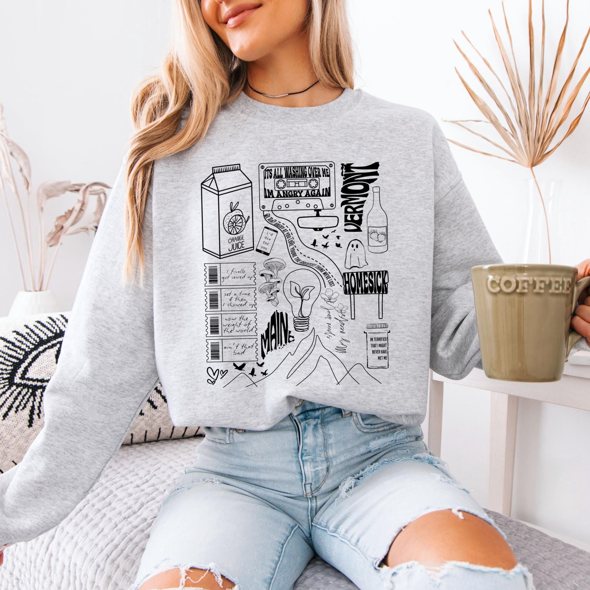 NK Inspired Fan Collage Art Style Crewneck Unisex - Walmart.com