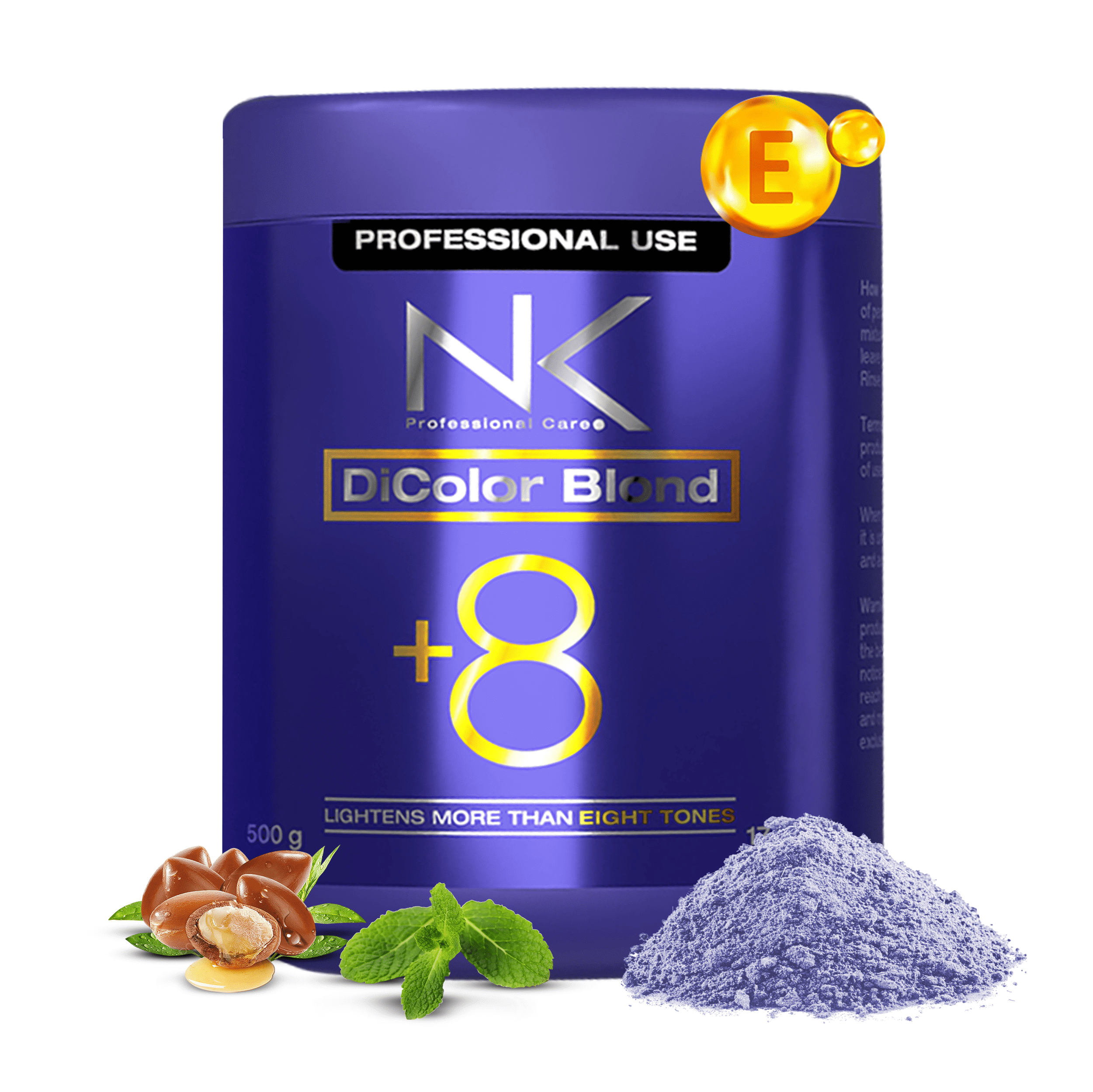 NK Professional Care DiColor Blond Powder Bleaching. Lightens + 8 Tons ...