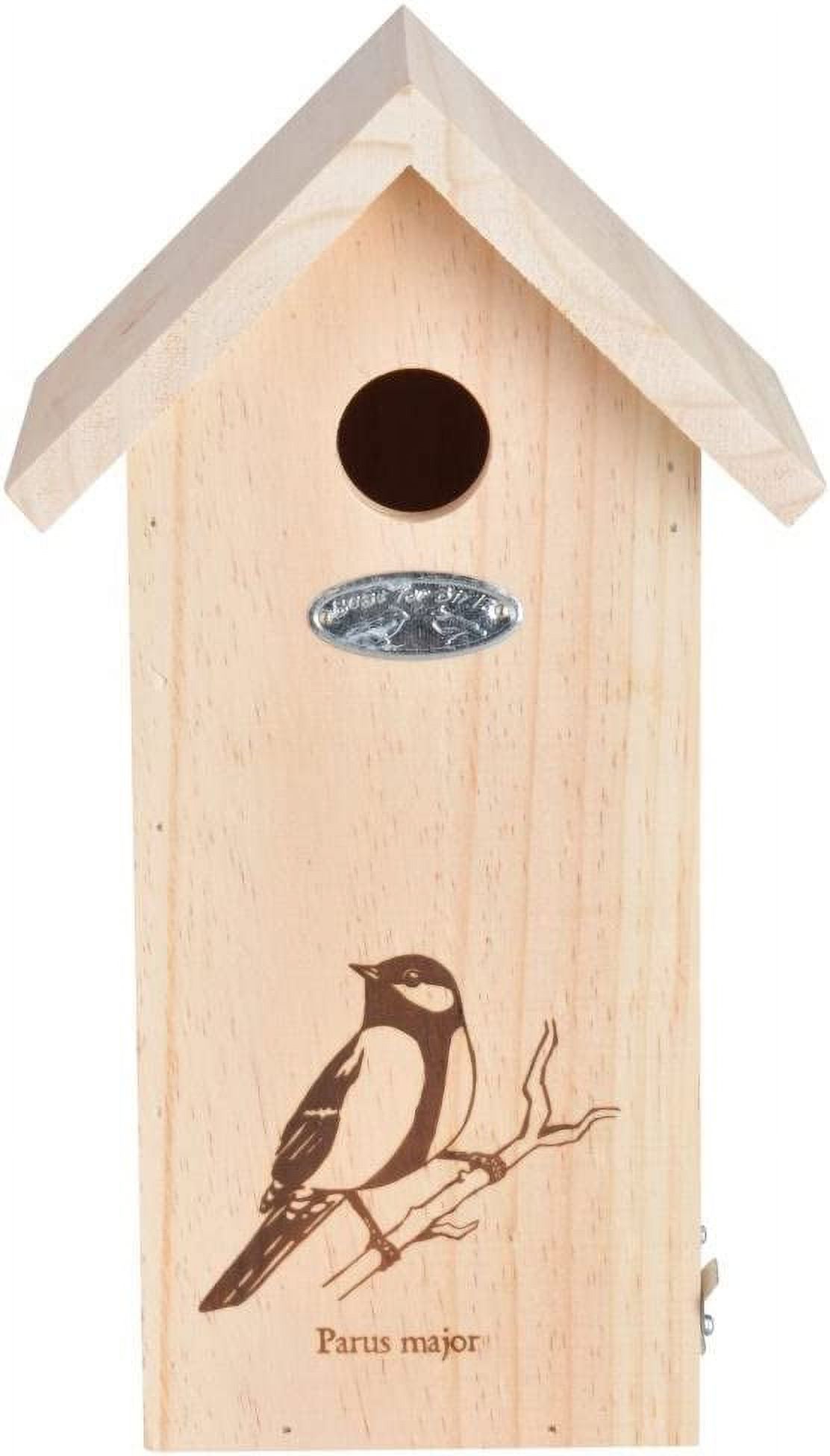 NK66 Birdhouse with Great Line Drawing - Walmart.com
