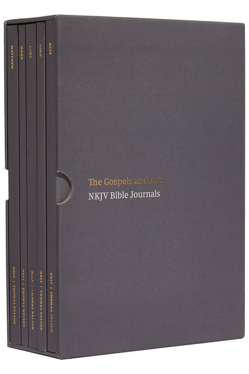 NKJV Bible Journals - The Gospels and Acts Box Set: Holy Bible, New ...