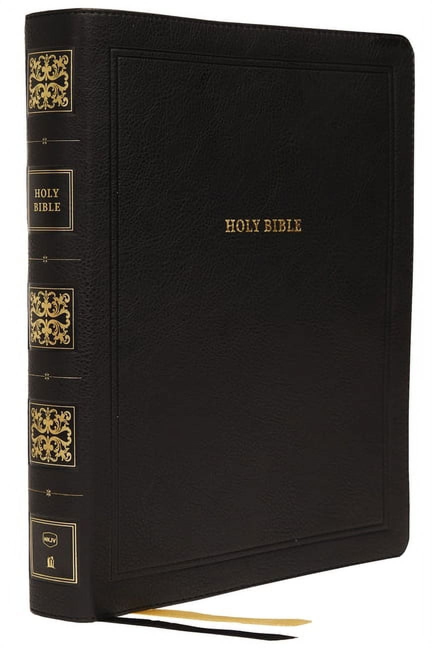 NKJV, Reference Bible, Wide Margin Large Print (Leathersoft, Black, Red ...