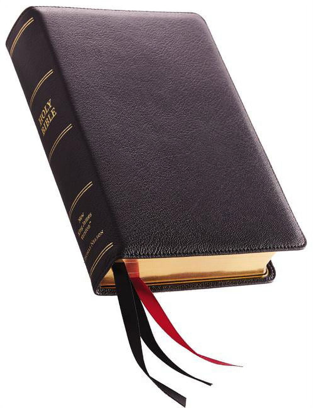 Thomas Nelson's NKJV Single-Column Reference Bible, Premium Leather ...