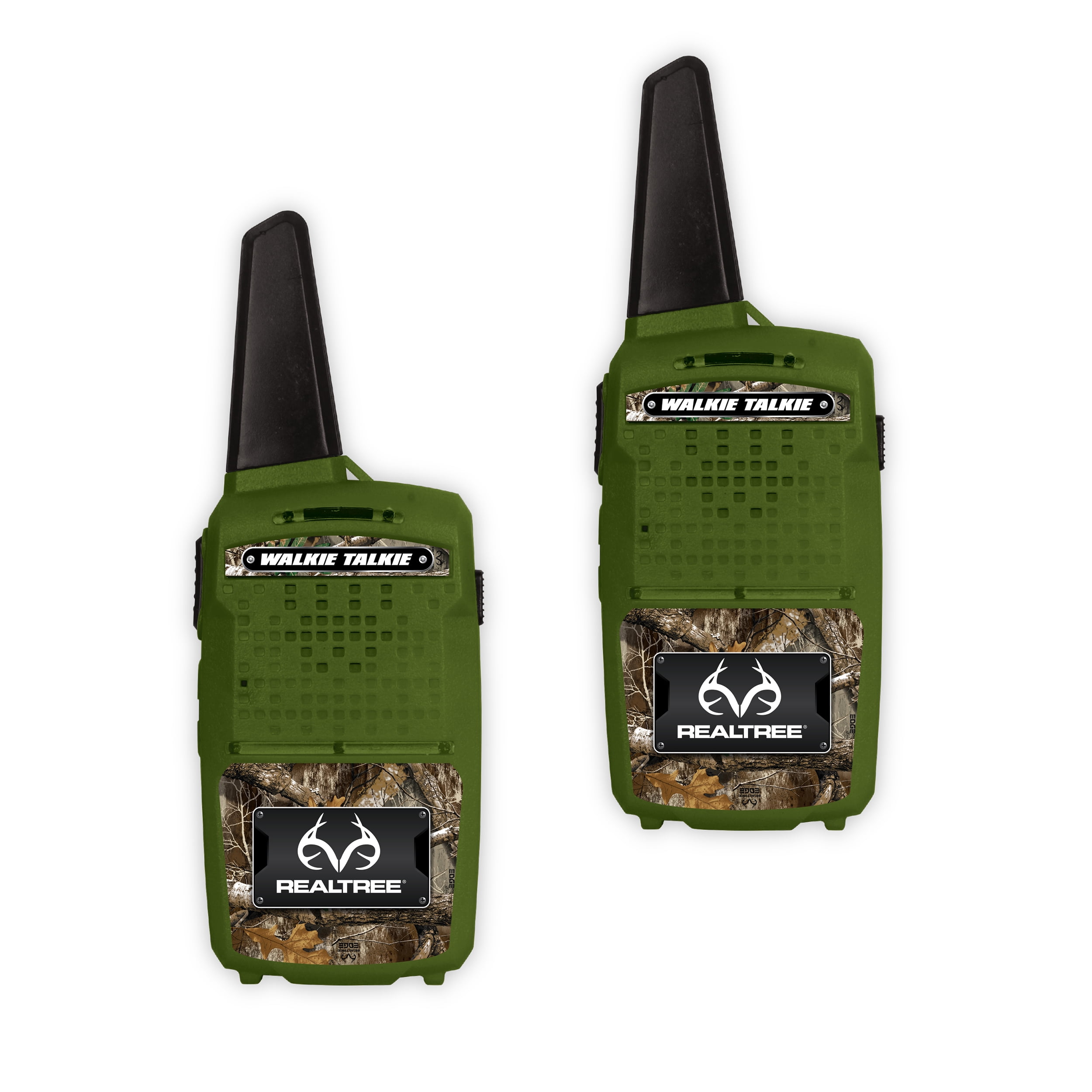 NKOK RealTree 1000-Ft Range Walkie-Talkies Set (Edge-Green) - Walmart.com