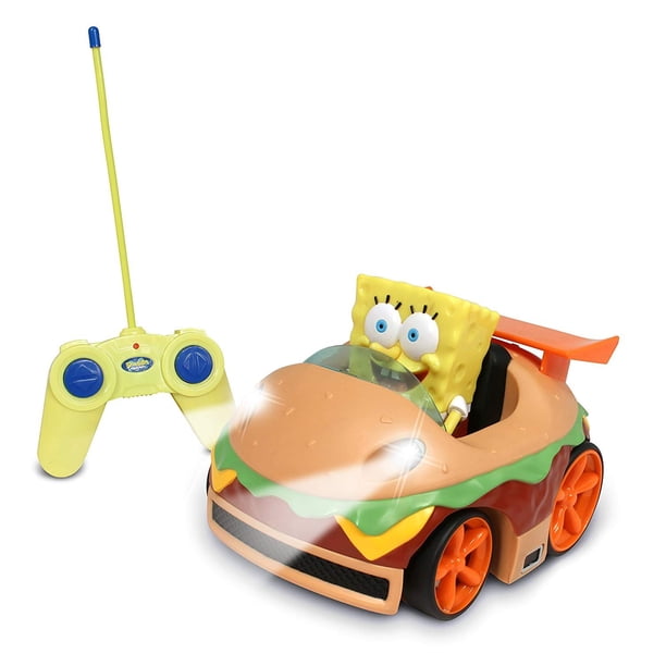 NKOK Remote Control Krabby Patty Vehicle with Spongebob - Walmart ...