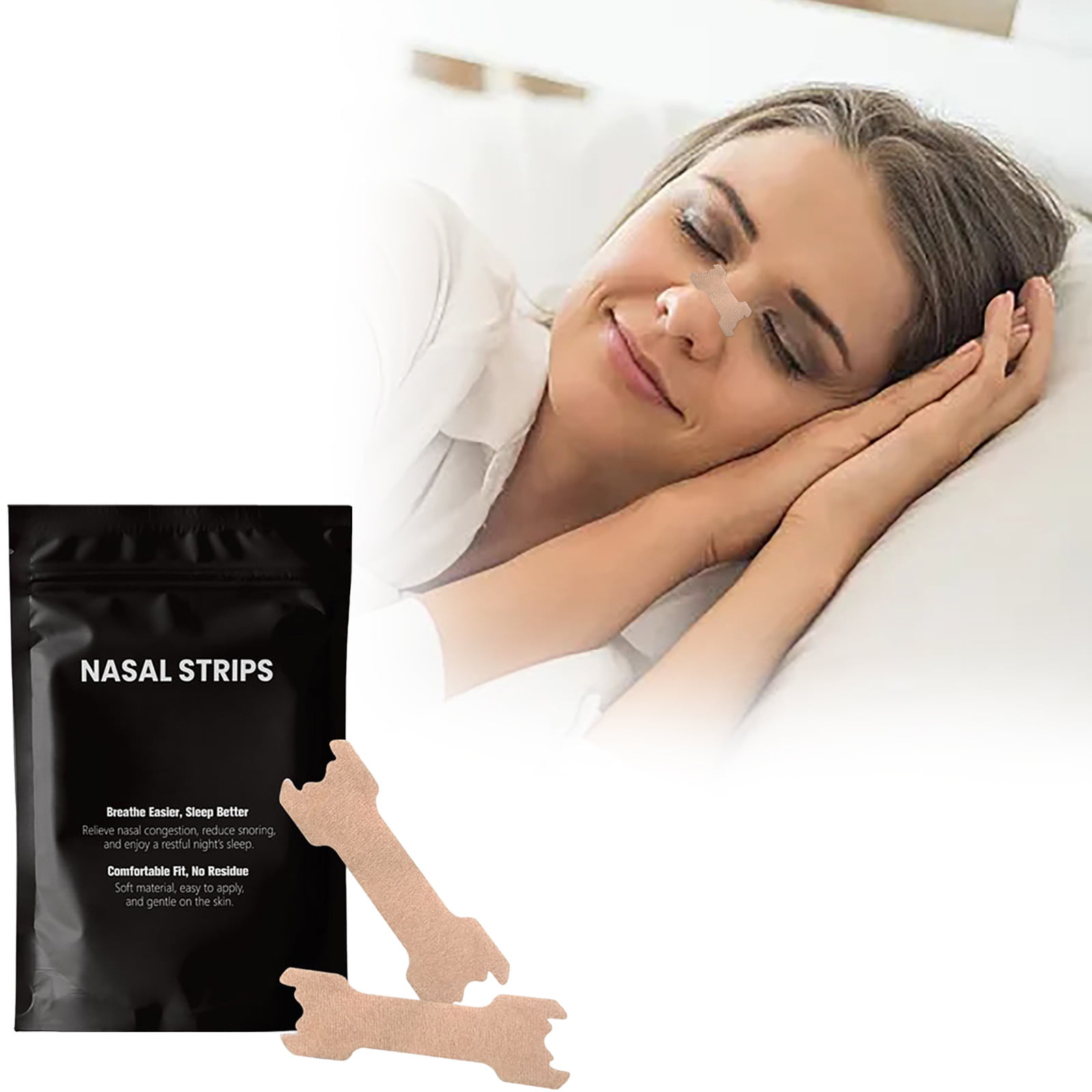 NKOOGH Sleep Nose Patch Strong Nose Patch for Breathing (30 Tablets ...