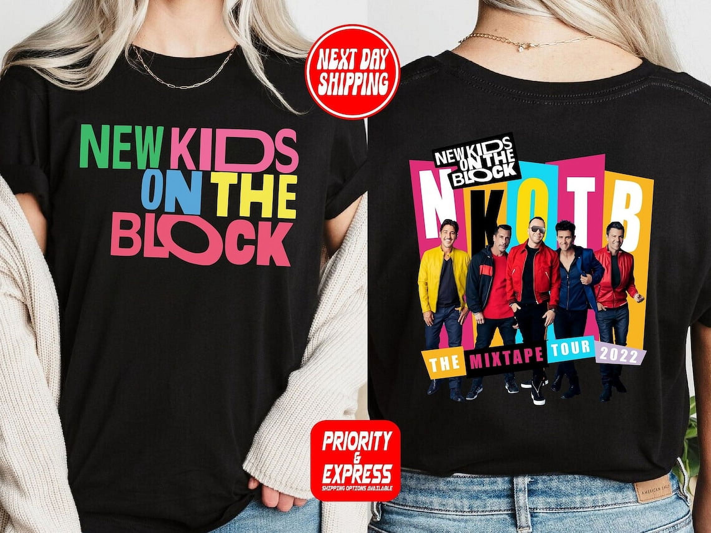 NKOTB Magic Summer 2024 BLACK Shirt, New Kids On the Block Shirt ...