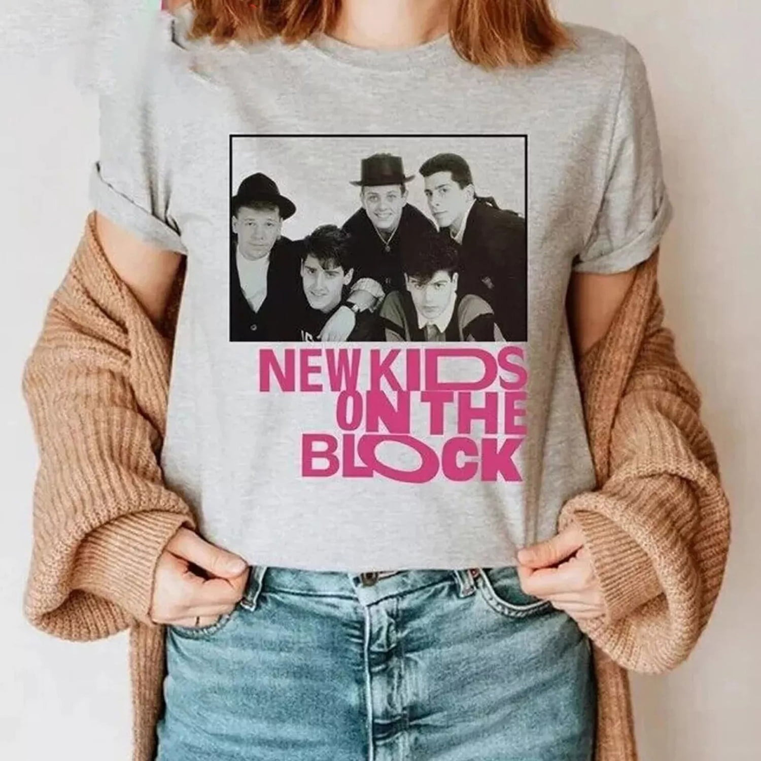 NKOTB Pink New Kids On The Block Gift For Fans - Walmart.com