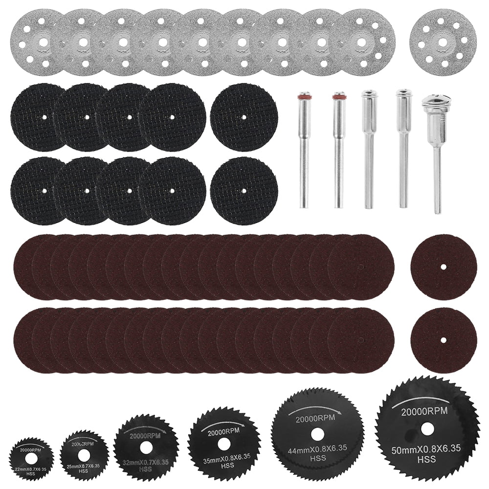NKTIER 67 Pcs Diamond Cutting Wheels For Rotary Disc Tool Die Grinder ...