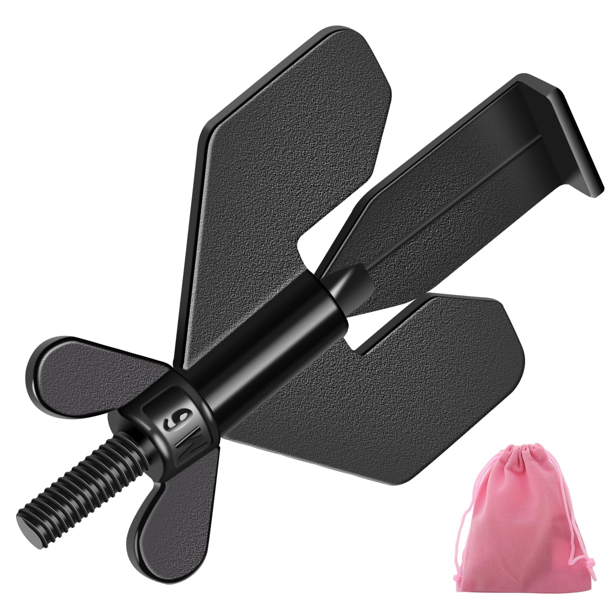 NKTIER Portable Door Lock Stainless Steel Privacy Extra Security Lock ...