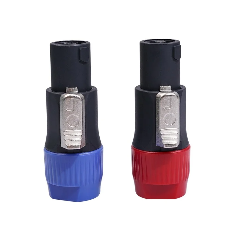 NL4FC red Audio Amplifier Power Plug Connectors Nl4fx 4 Pole Powercon ...