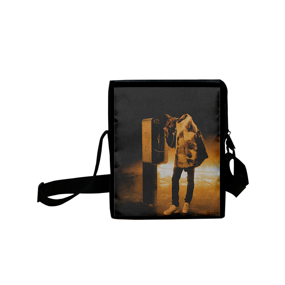 NLE CHOPPA Merch Rapper HipHop Merch One Shoulder School Bag Travel ...