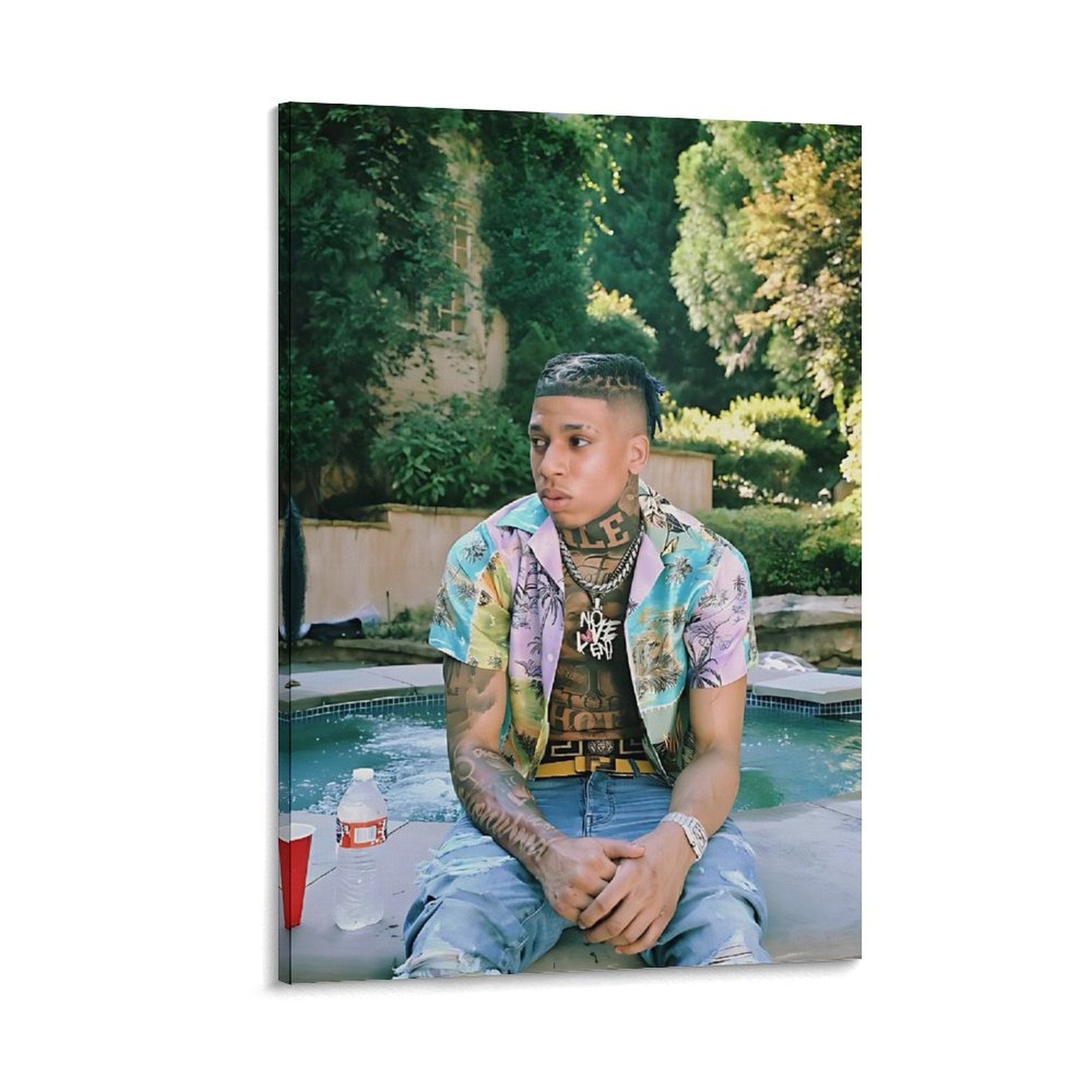 NLE Choppa Art Popular Rapper Poster Picture Print Wall Art Poster ...