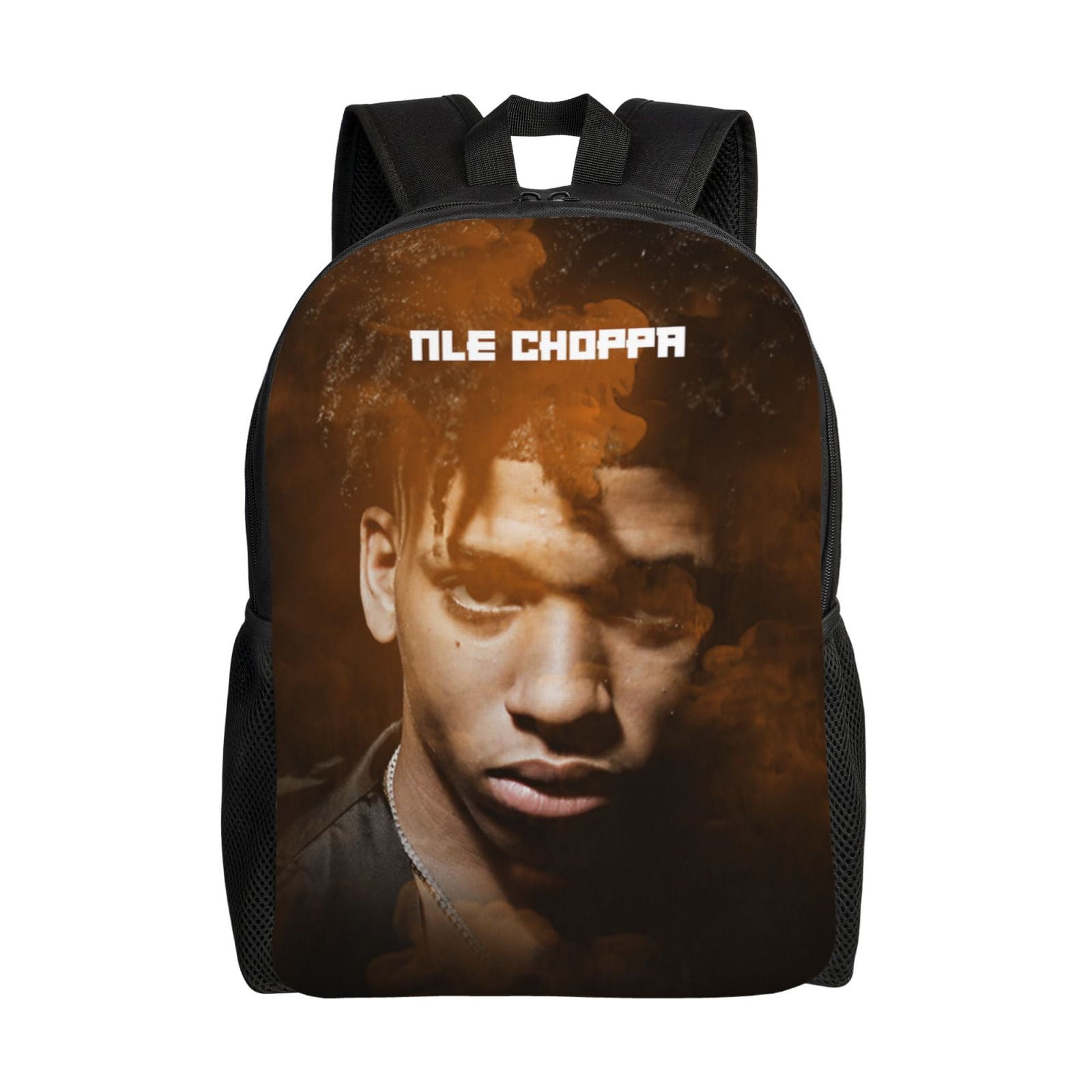 NLE Choppa Backpack Casual Adjustable Bookbag School Bag Unisex Laptop ...
