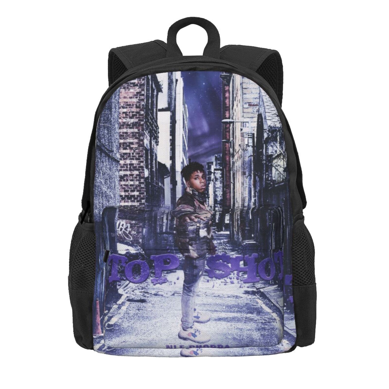NLE Choppa Backpack Lightweight Daypack Large Capacity School Bag ...