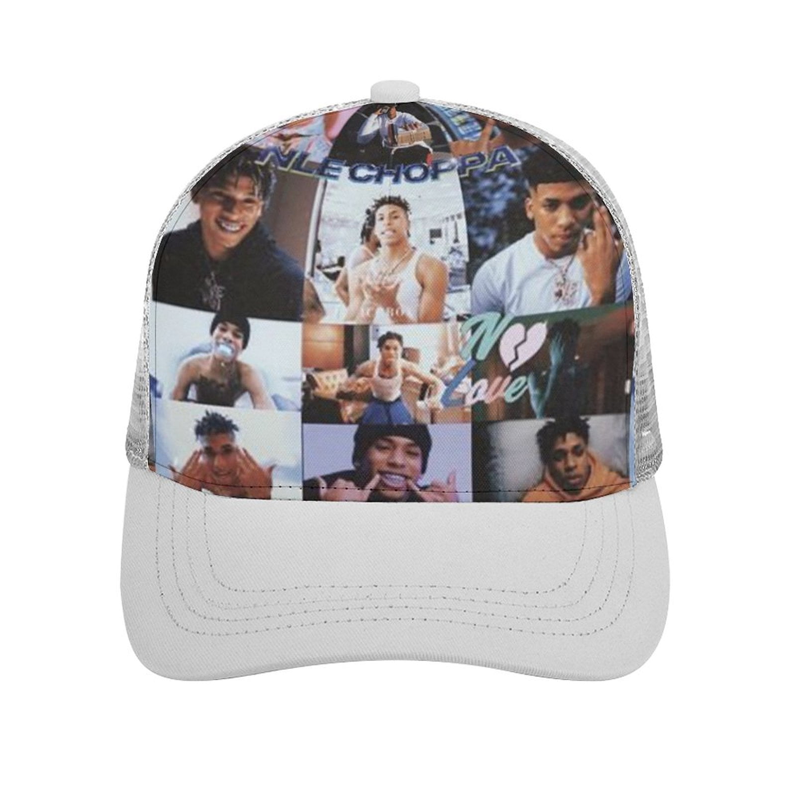 NLE Choppa Curved Brim Baseball Cap Classic Trucker Hat Adjustable Dad Hats for Running Workouts ...