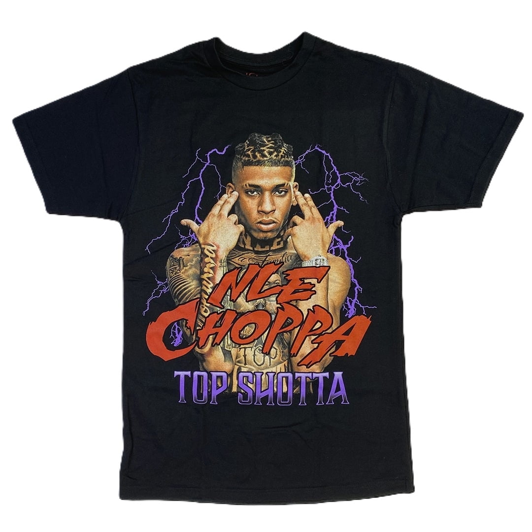 NLE &Choppa Graphic Tee shirt hip hop rap - Walmart.com
