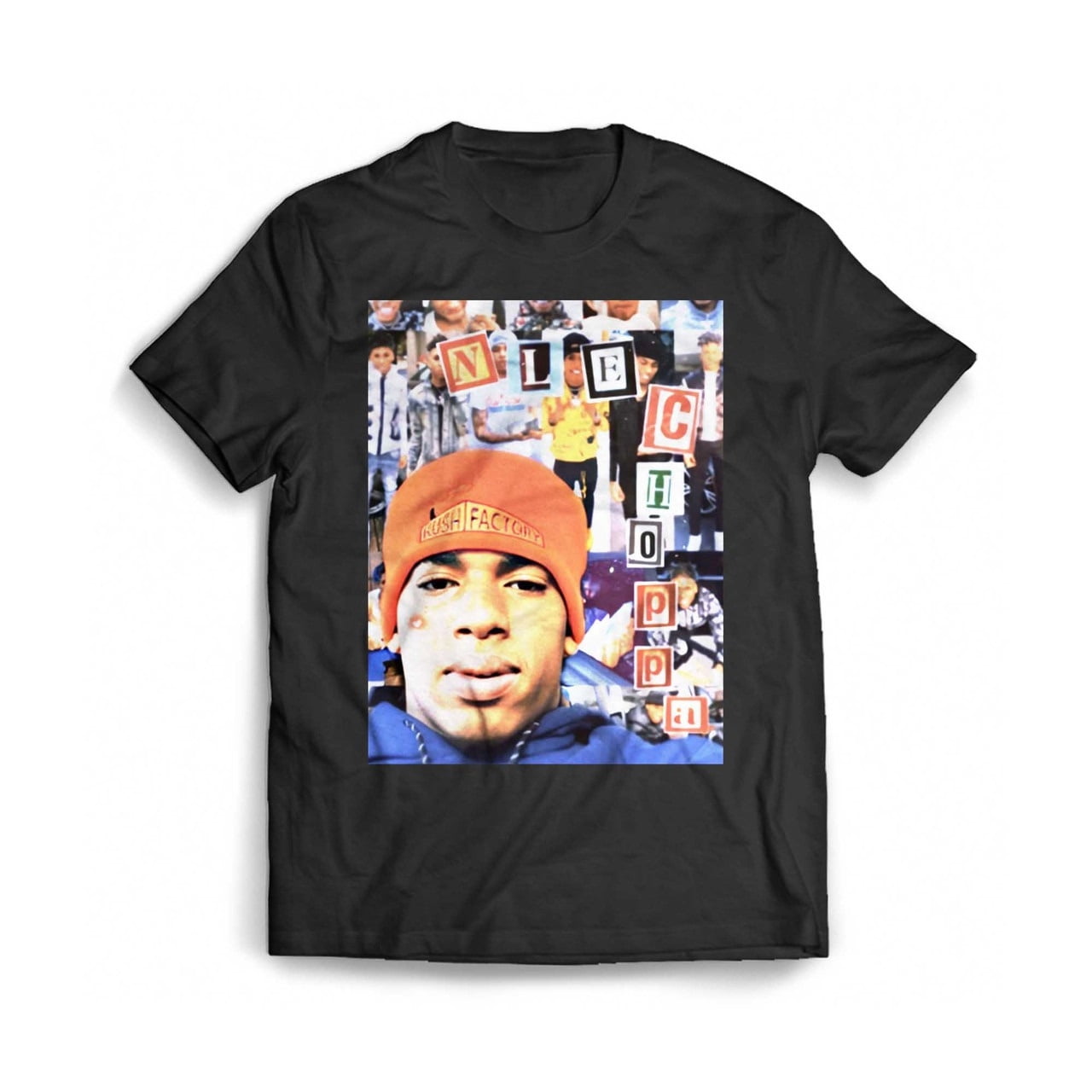 NLE &Choppa Hip Hop Mens T-Shirt Tee - Walmart.com
