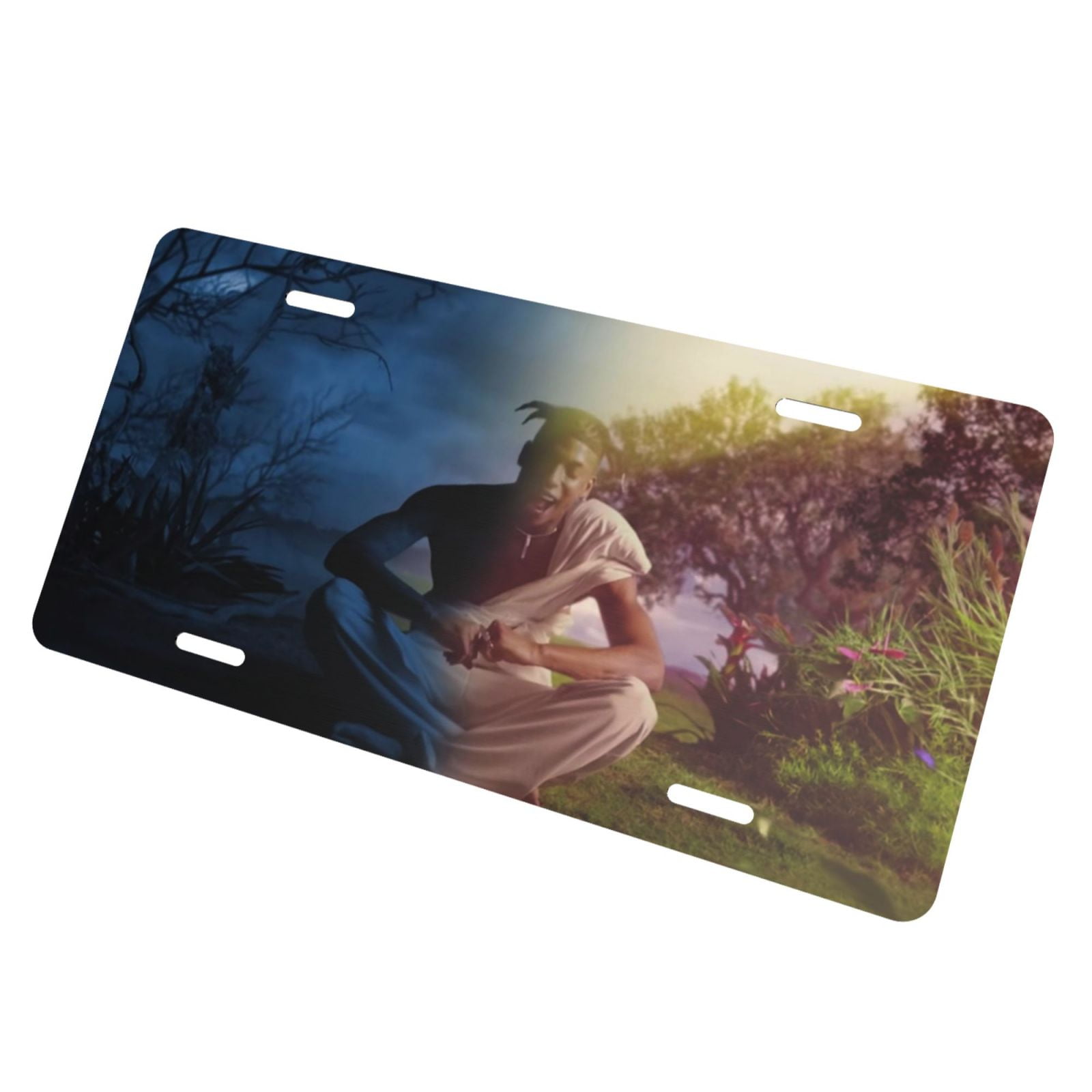 NLE Choppa License Plate Cover Vanity Tag Decorative Aluminum Style Car ...