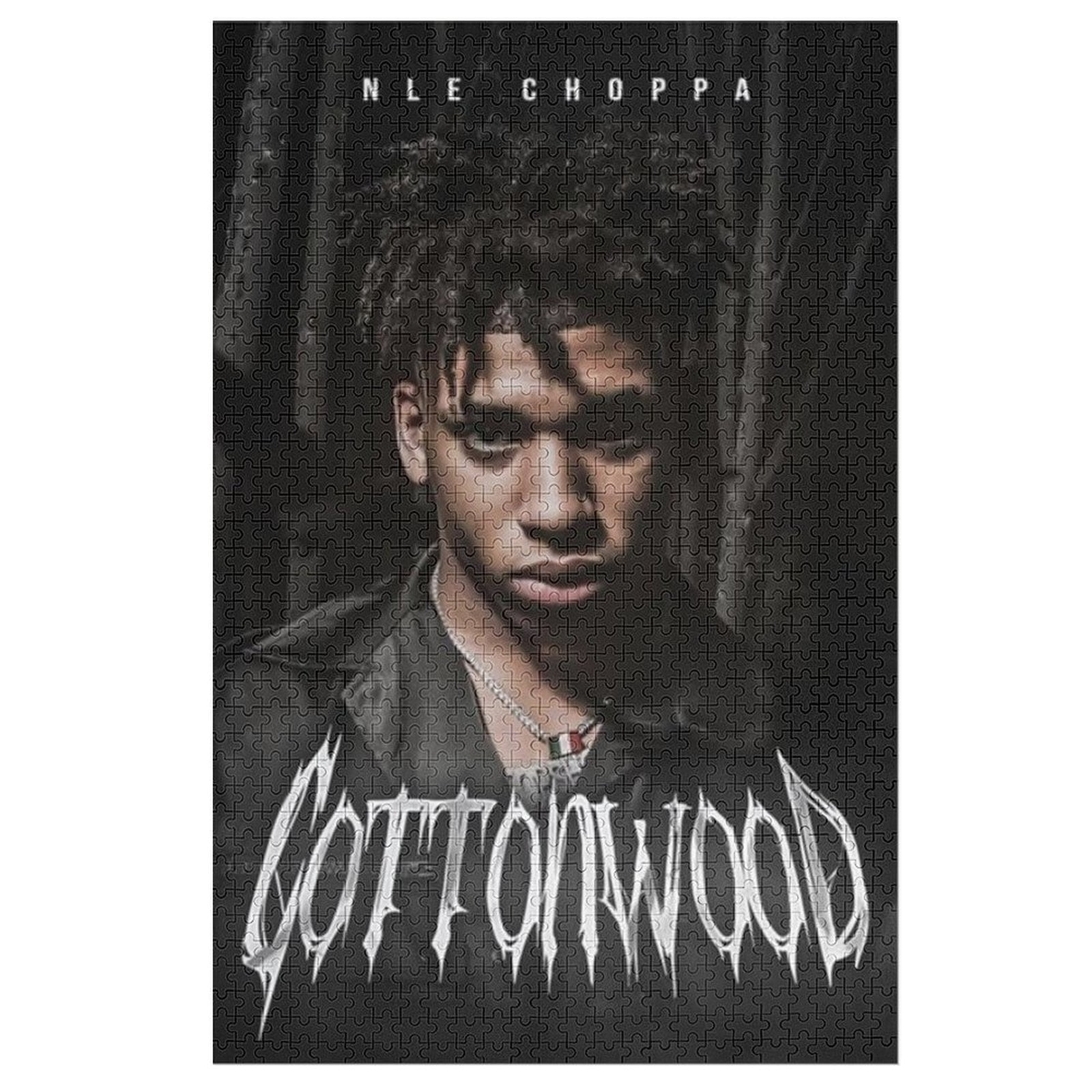 NLE Choppa No Love Entertainment Wooden Puzzle Home Decoration ...